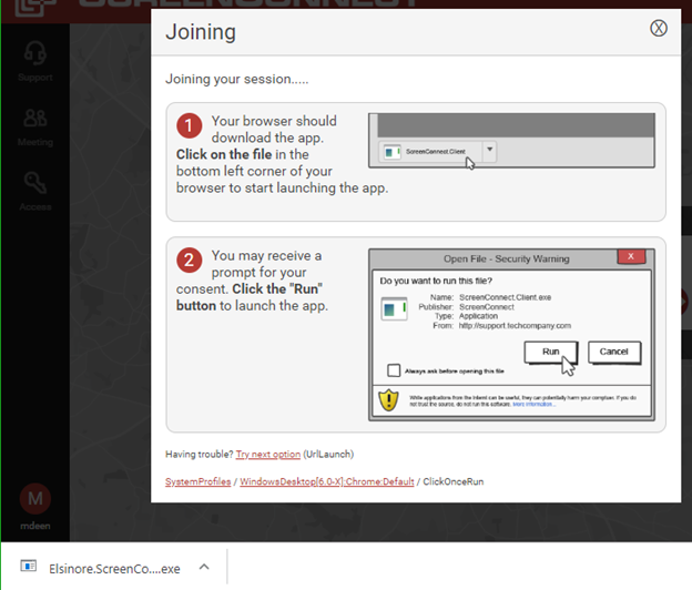 ScreenConnect - Chrome – MLS Technology Inc.